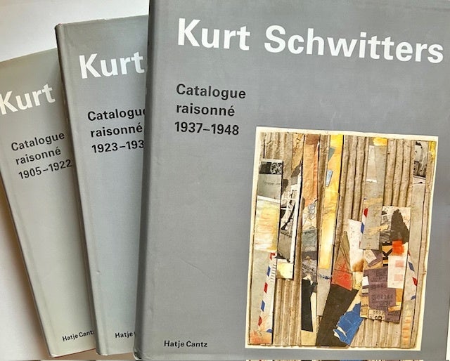 Kurt Schwitters: Catalogue Raisonne The Complete 3 Volume Set | Karin ...